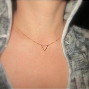 Jewelry | The Inverted Pyramid Necklace | Poshmark